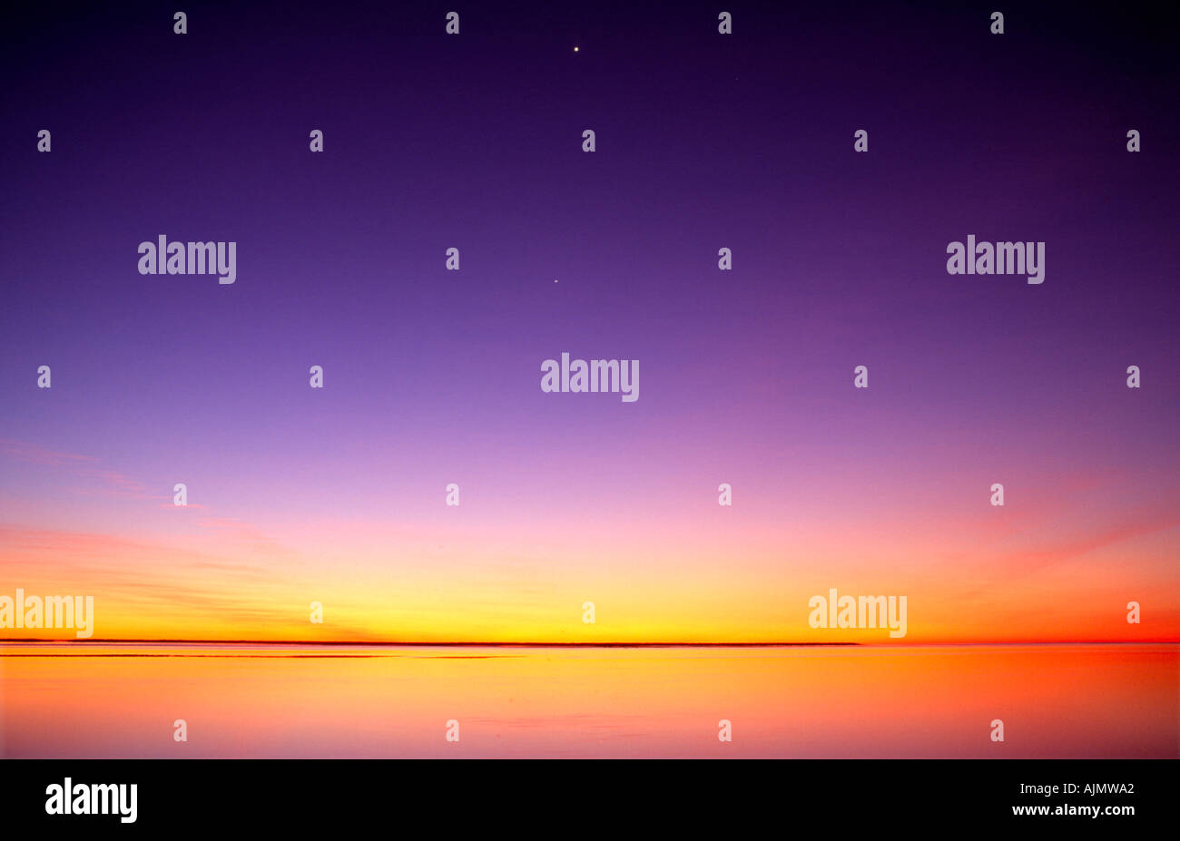 Sunset over King Sound, W Kimberley, Western Australia Stock Photo - Alamy