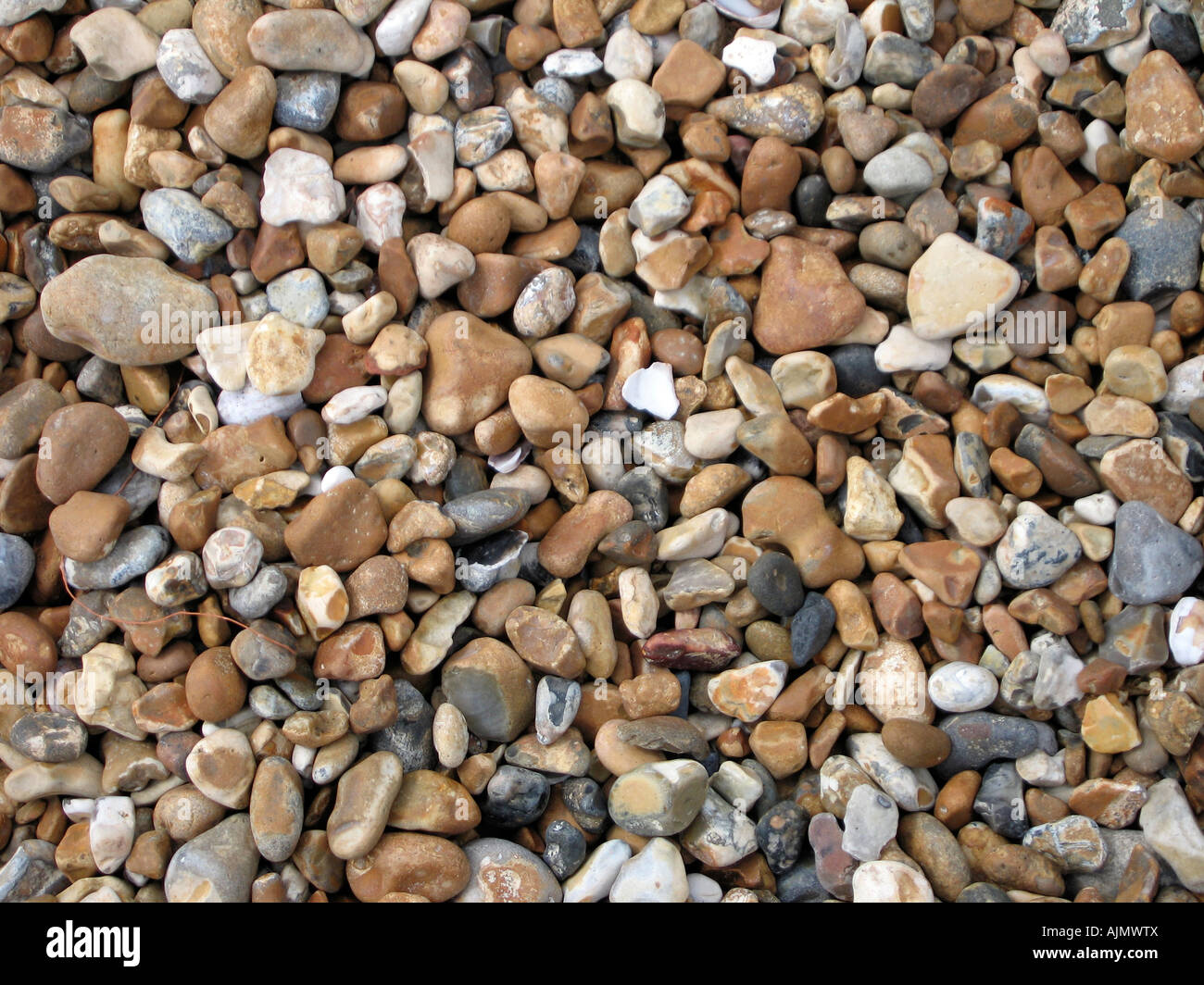 Pebbles on beach, Brighton, England, UK Stock Photo - Alamy