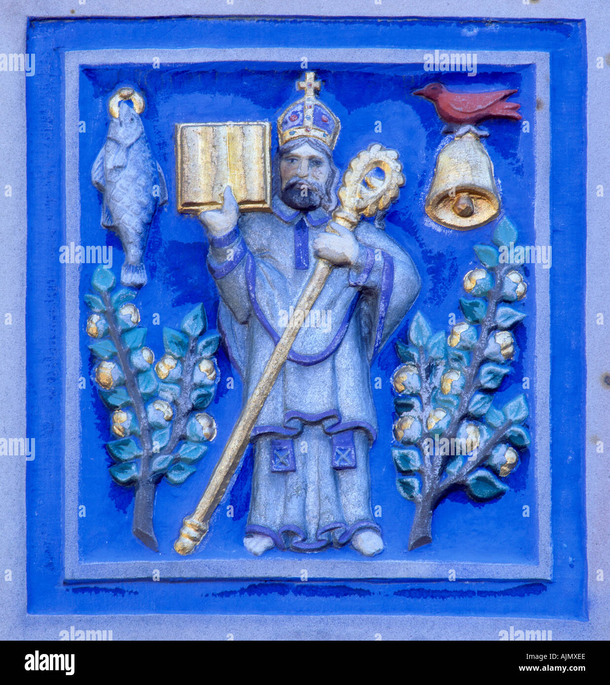 Scotland scottish religion plaque symbol symbolic emblem hi-res stock ...