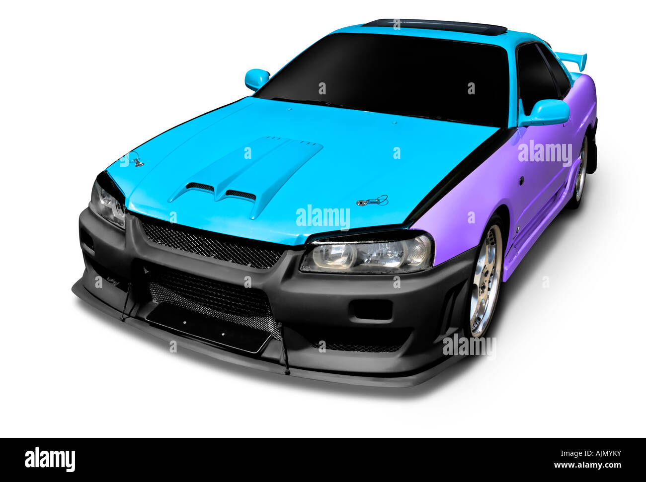 Custom sports car Stock Photo - Alamy