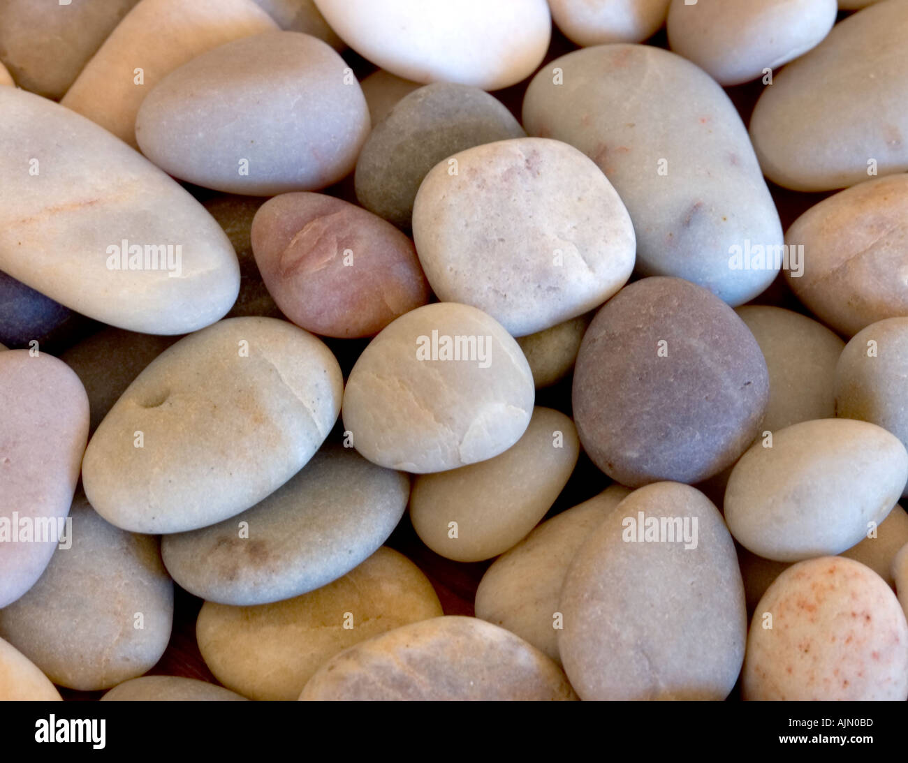 Collection of colourful pebbles Stock Photo - Alamy