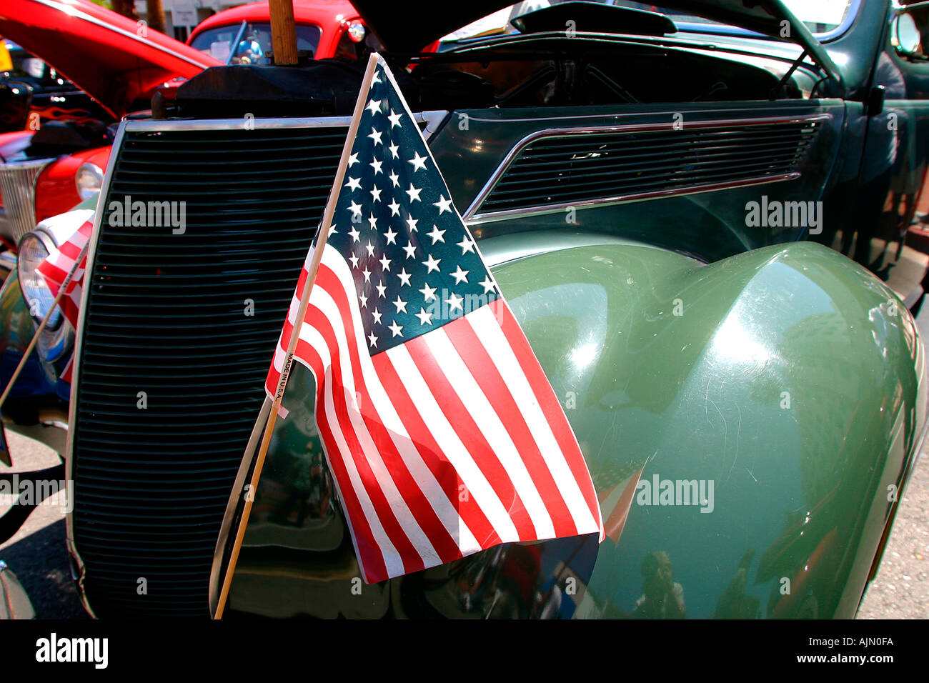 U.s. flag 1950 hi-res stock photography and images - Alamy