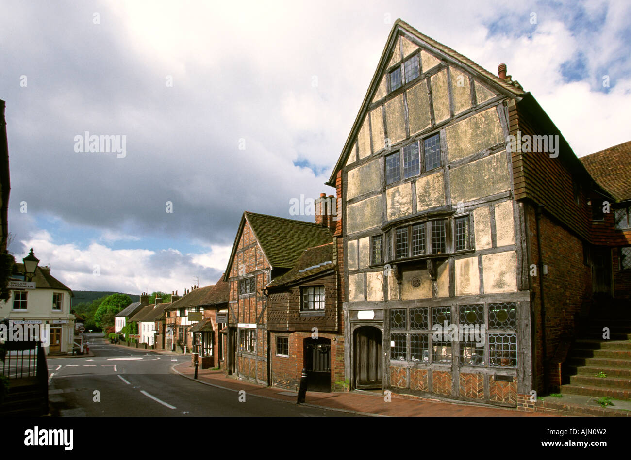 UK England East Sussex Ditchling village Stock Photo - Alamy