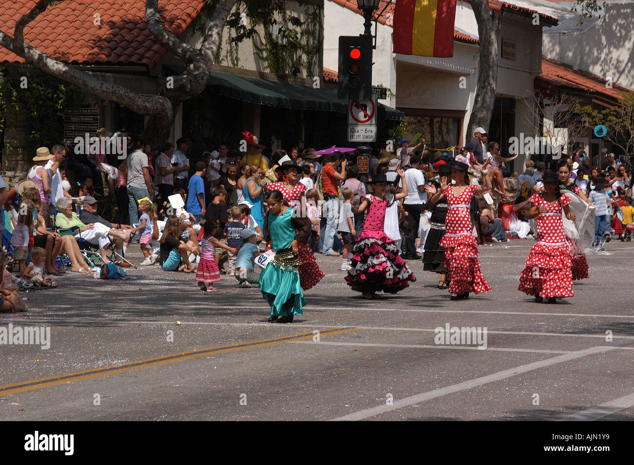 Santa barbara spanish days fiesta hi-res stock photography and images ...