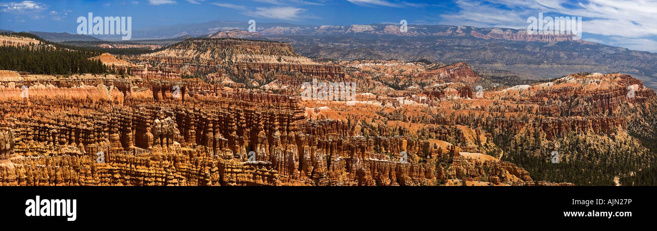 panoramic view of bryce canyon utah america usa Stock Photo - Alamy
