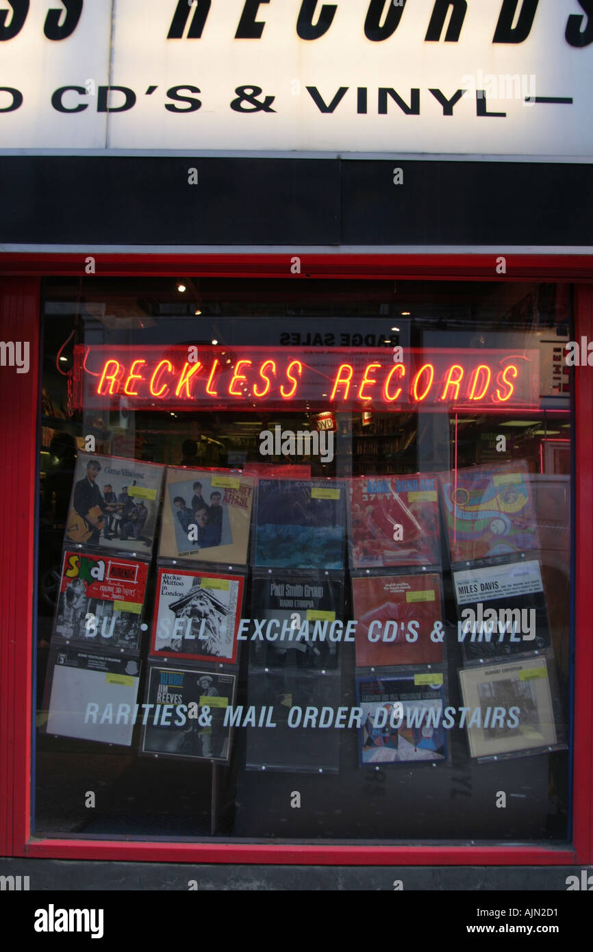 Reckless records hi-res stock photography and images - Alamy