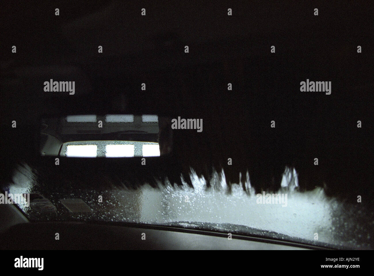 Inside a drive in car wash Photo by Troika Stock Photo - Alamy