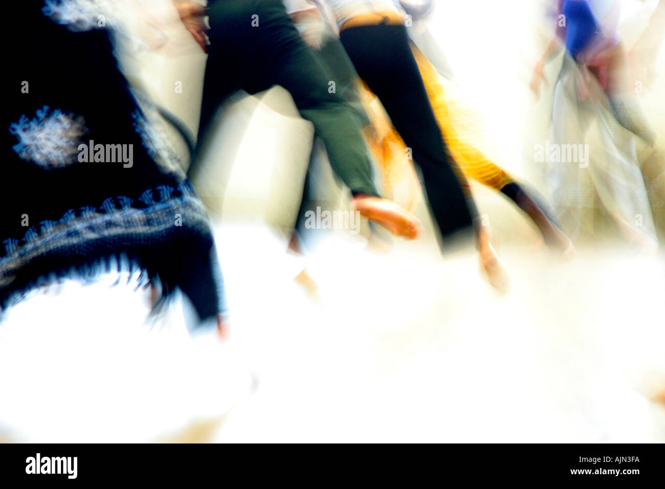 Blurred human figures hi-res stock photography and images - Alamy