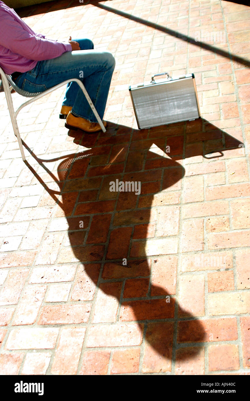 Shadow of mans legs hi-res stock photography and images - Alamy