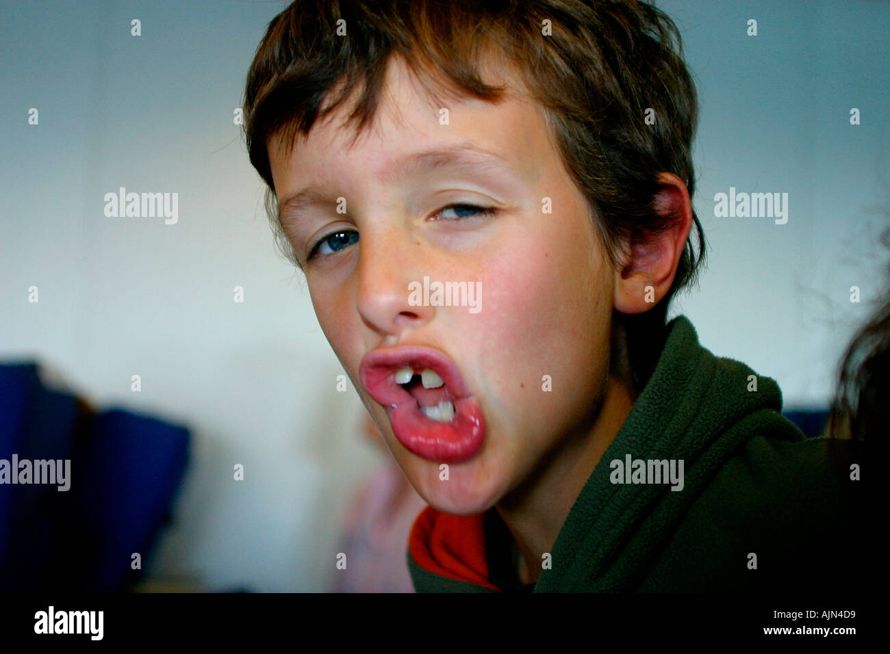 Boy looking sullen hi-res stock photography and images - Alamy