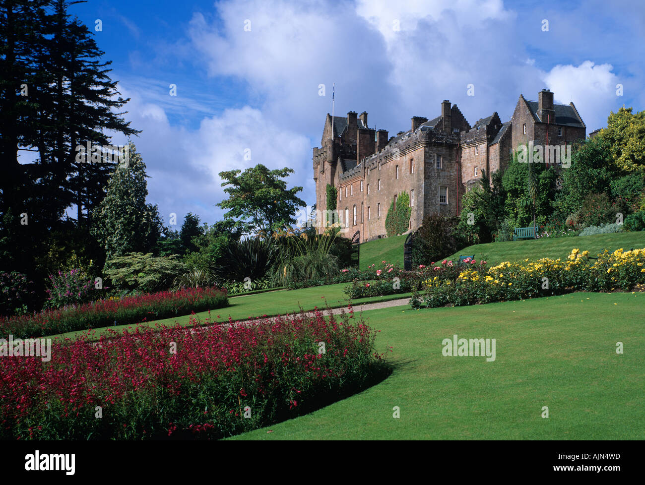 Brodick Castle Isle of Arran Scotland UK Stock Photo - Alamy