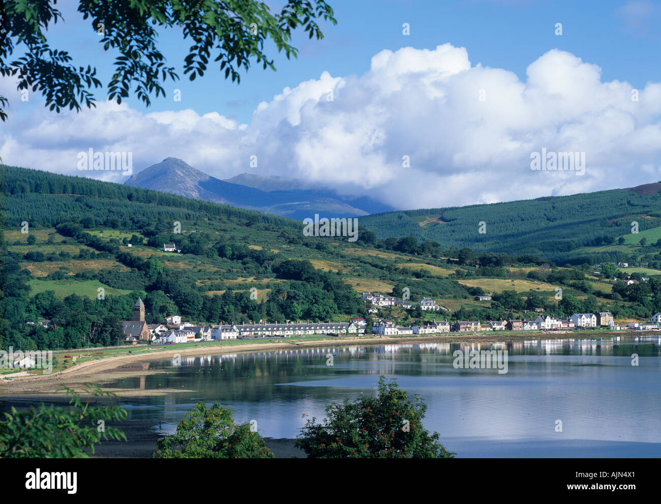 Lamlash Isle of Arran Scotland UK Stock Photo - Alamy