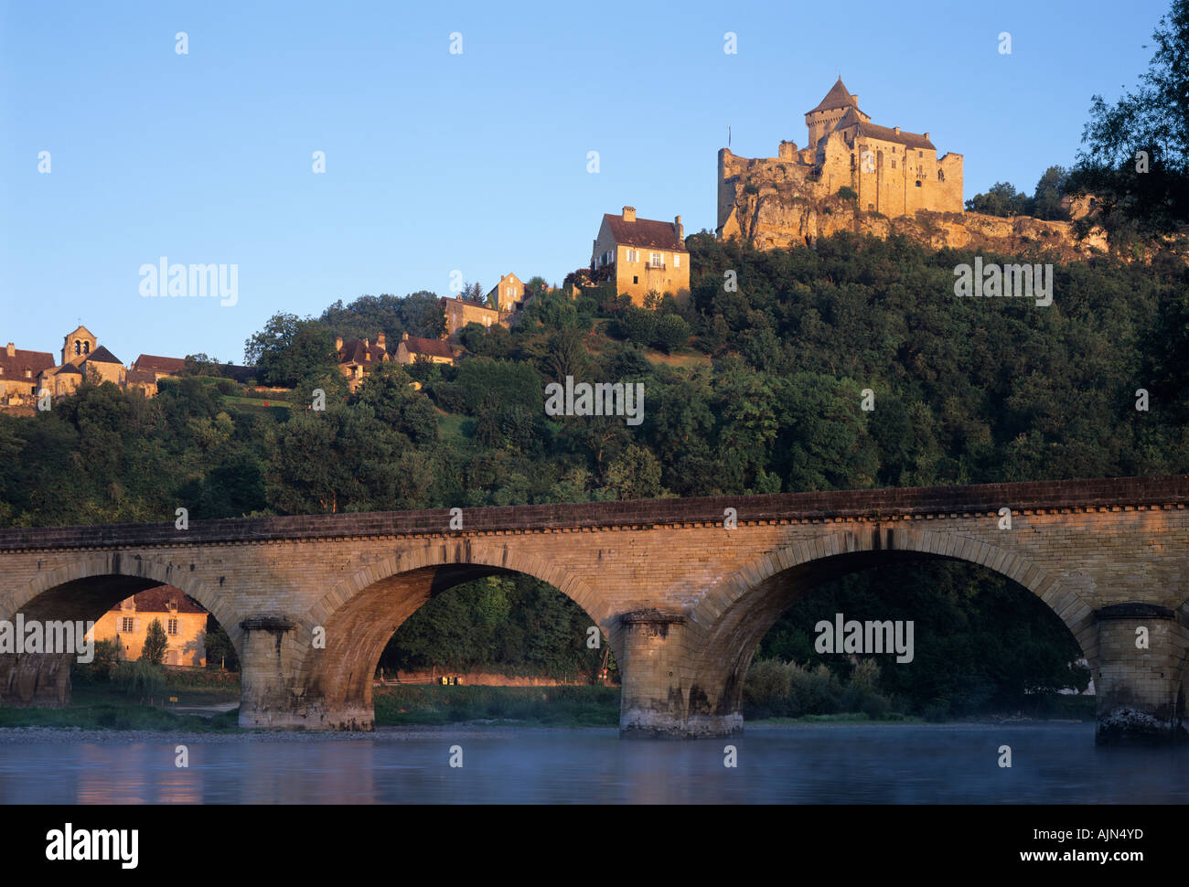 Chateau Castelnaud Dordogne France Stock Photo - Alamy