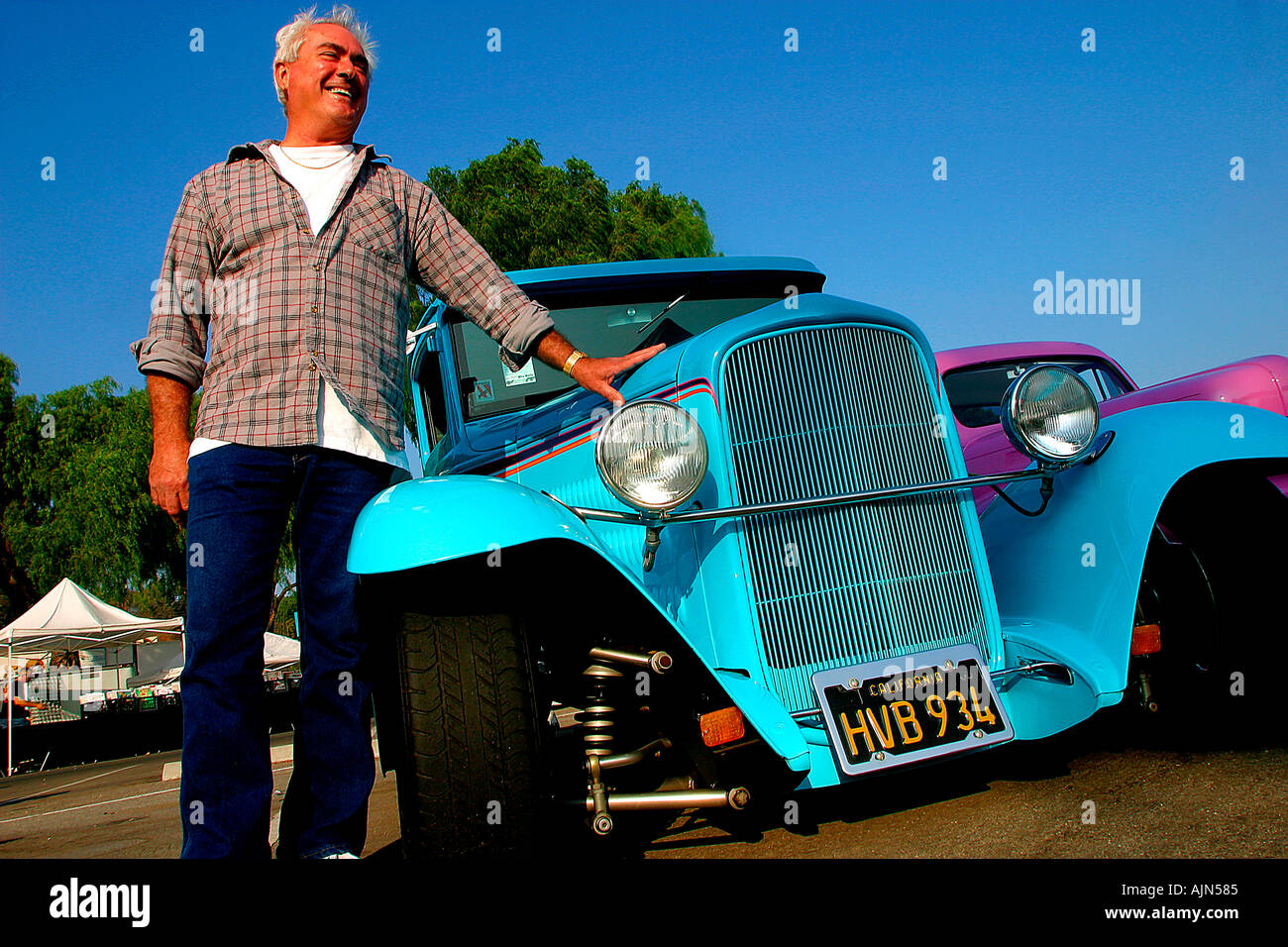 Classic car owner proud hi-res stock photography and images - Alamy