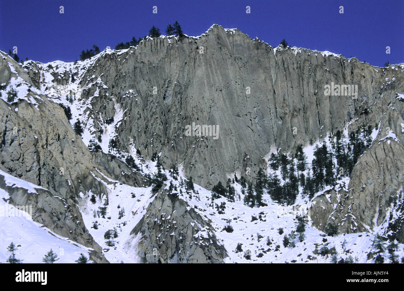 Himalaya mountains in Braga Mungji area Annapurna Conservation Area ...