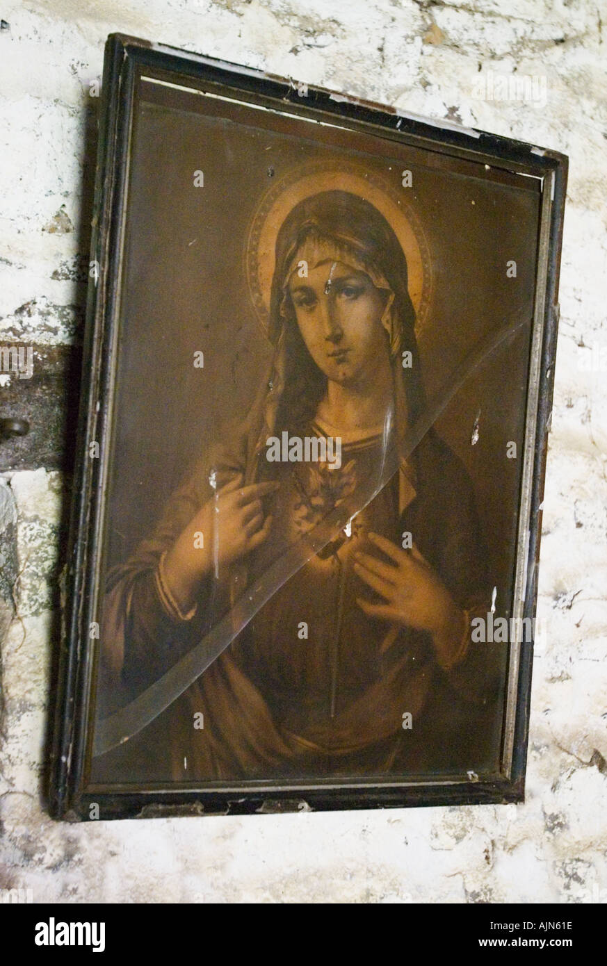 Ancient picture of Jesus Christ Stock Photo - Alamy