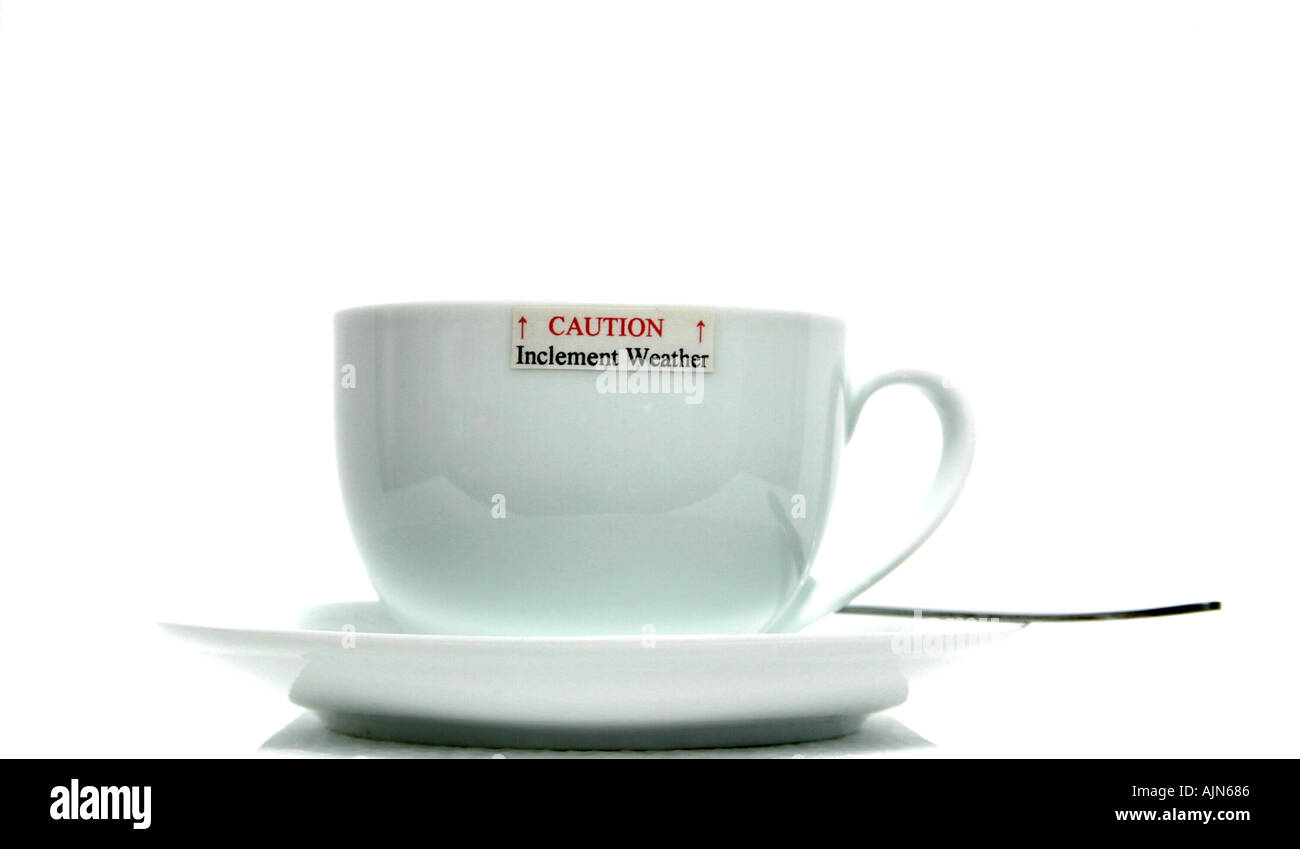 Storm in a teacup hi-res stock photography and images - Alamy