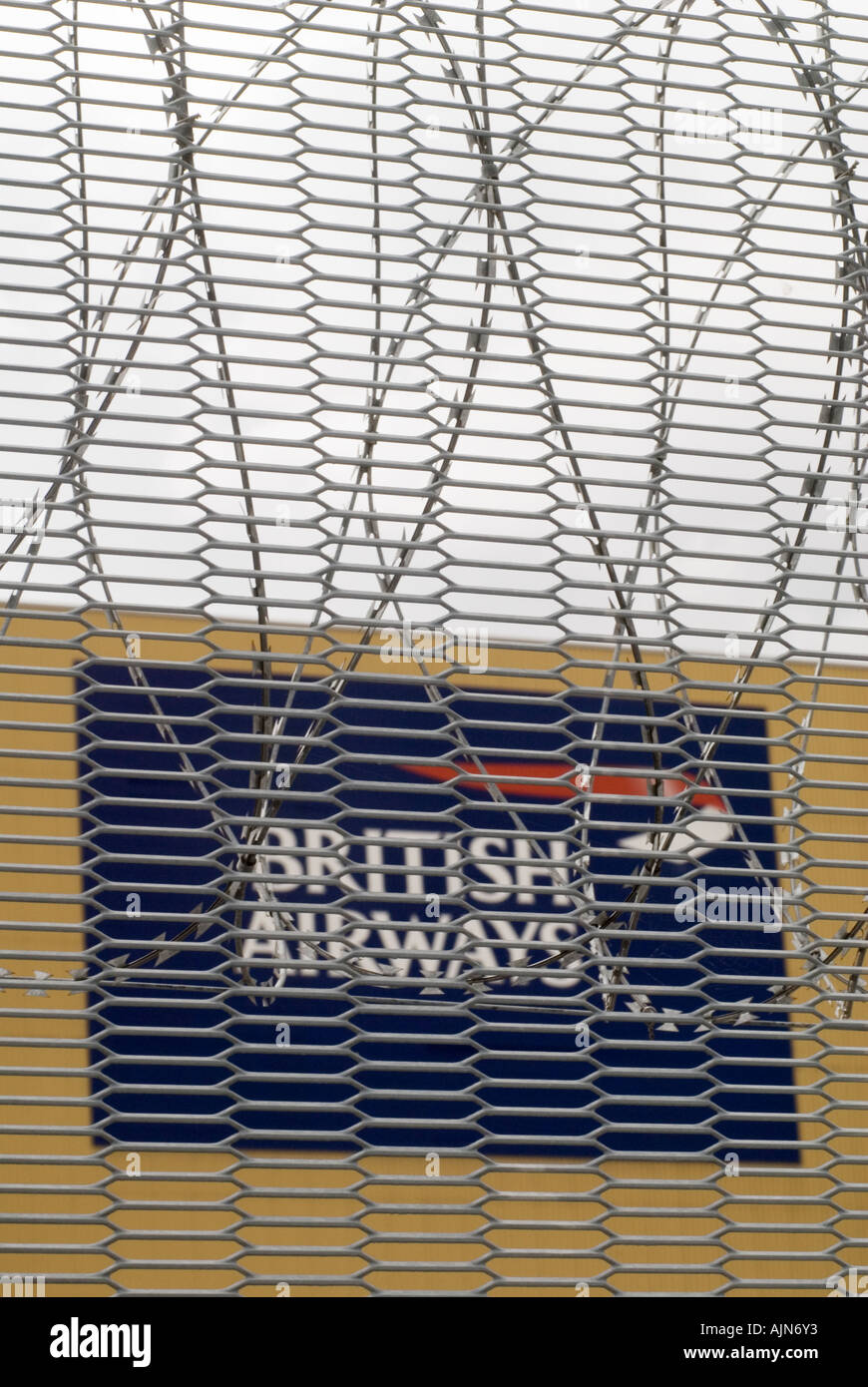 British Airways Authority BAA Security at Heathrow Airport London ...