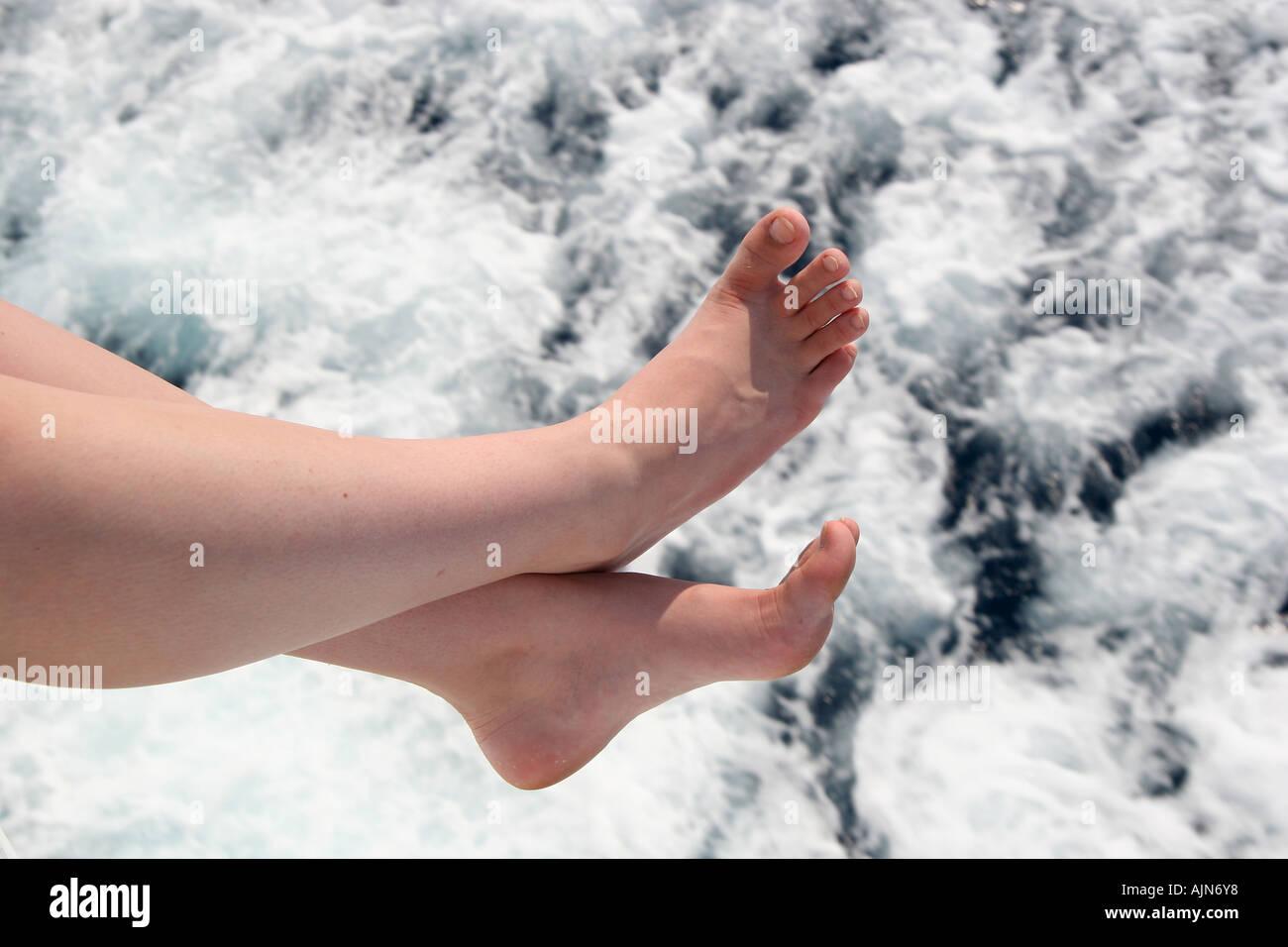Wiggle toes hi-res stock photography and images - Alamy