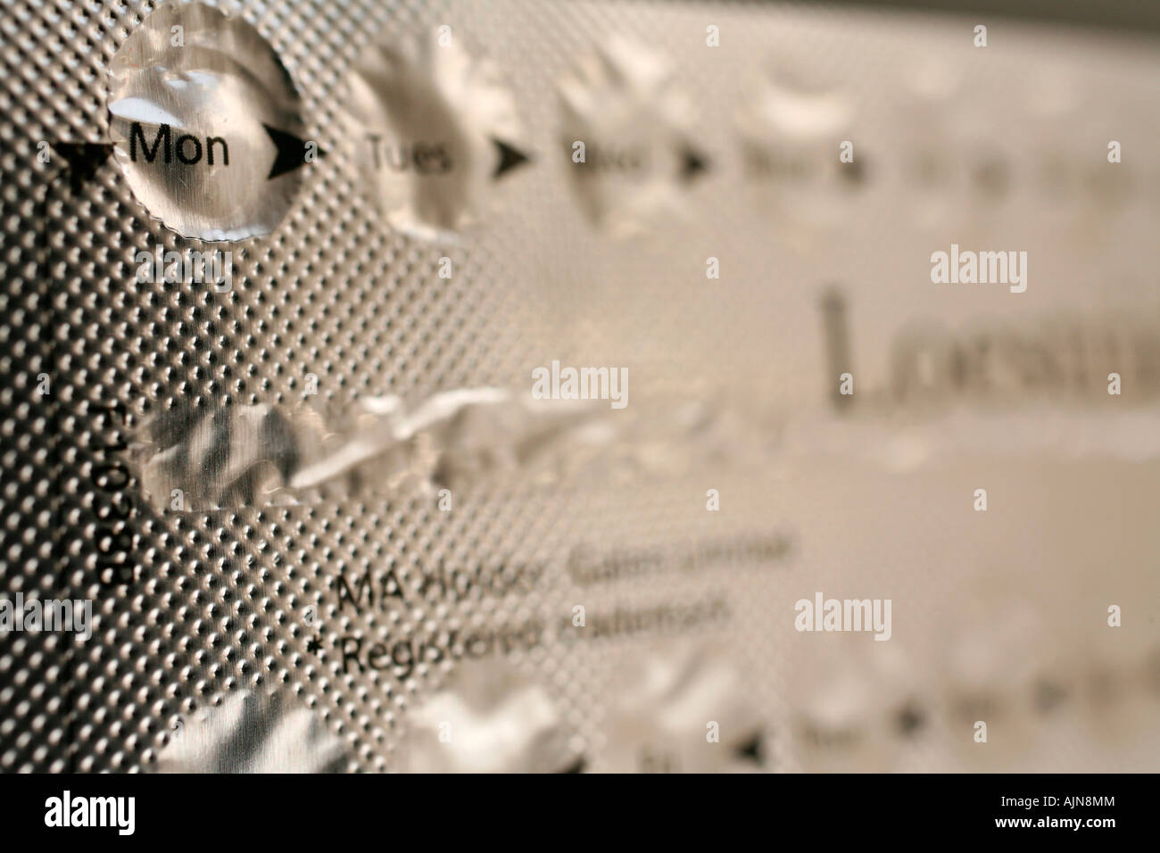 Packet of Loestrin oral contraceptive pills Stock Photo - Alamy