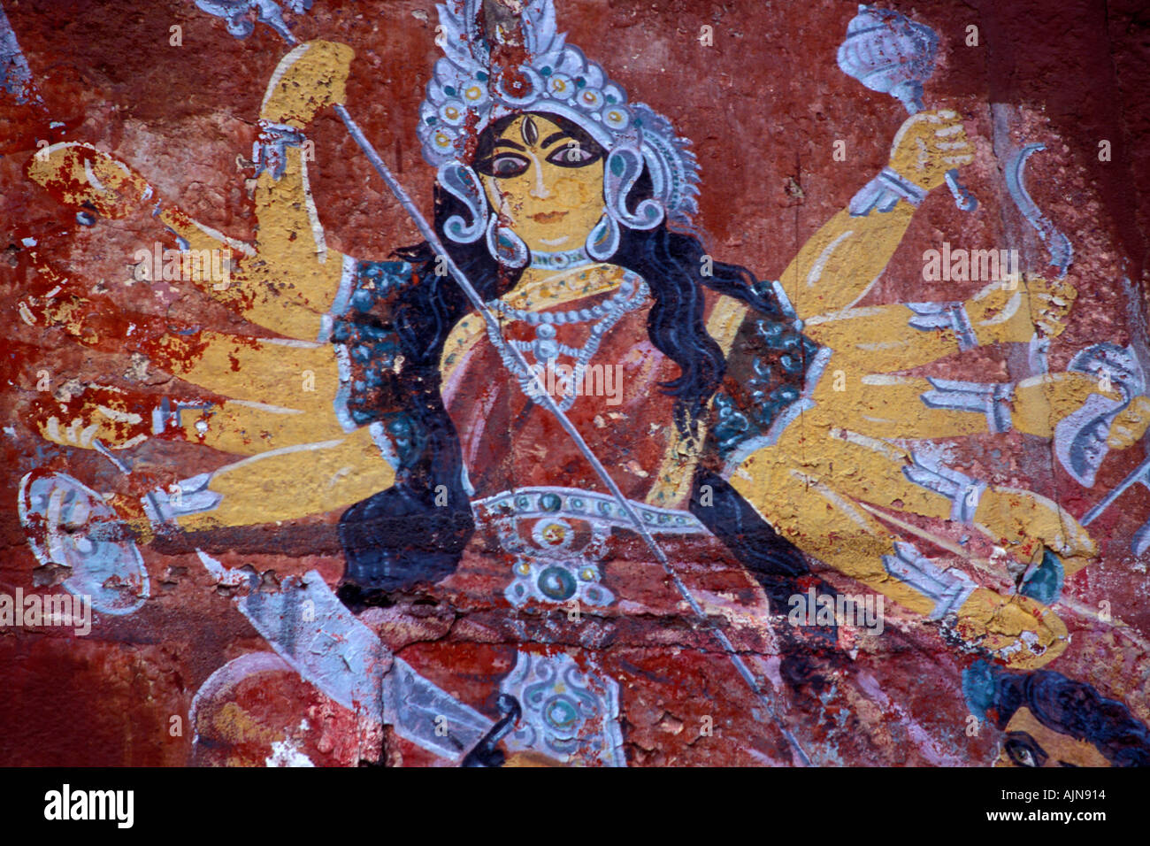 Varanasi durga temple hi-res stock photography and images - Alamy