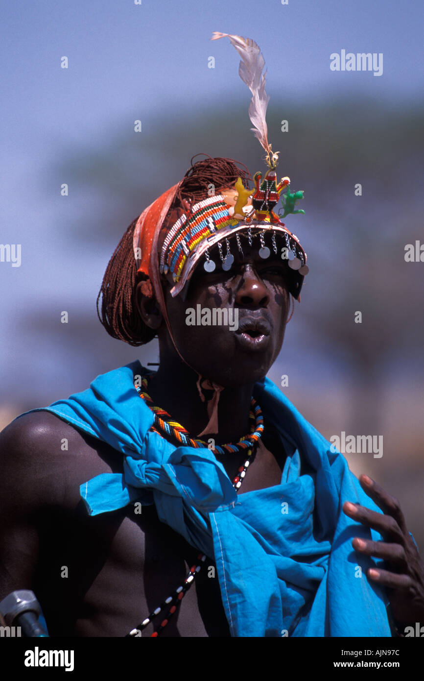 Samburu manyatta hi-res stock photography and images - Alamy