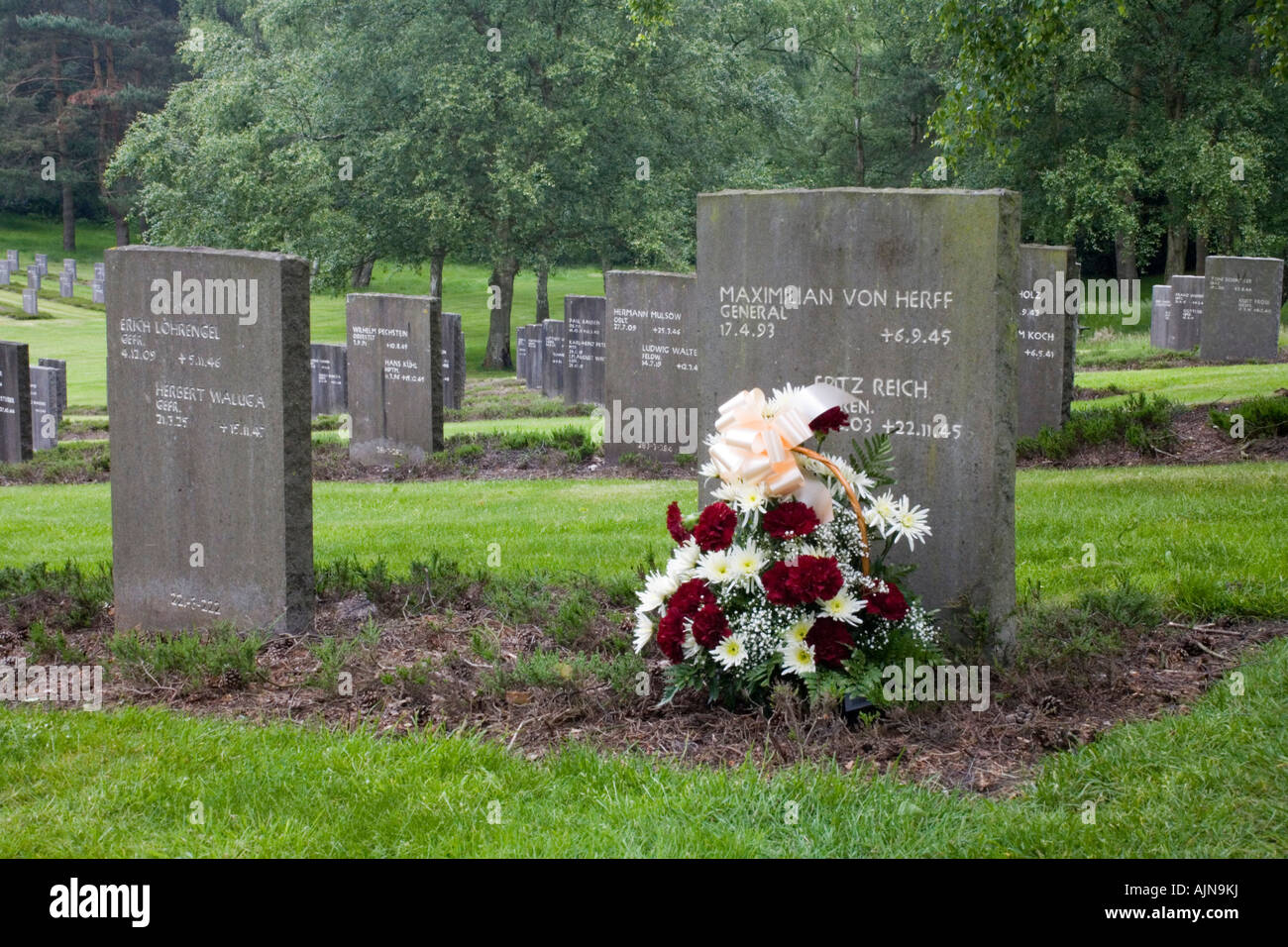 German Military Cemetery at Cannock Chase Stock Photo - Alamy