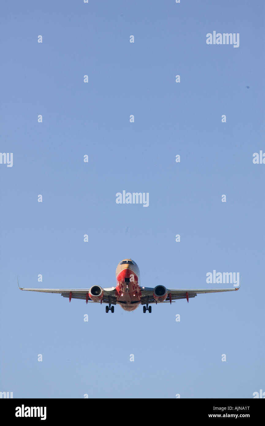 Soutwest Airlines aircraft on final approach Stock Photo - Alamy