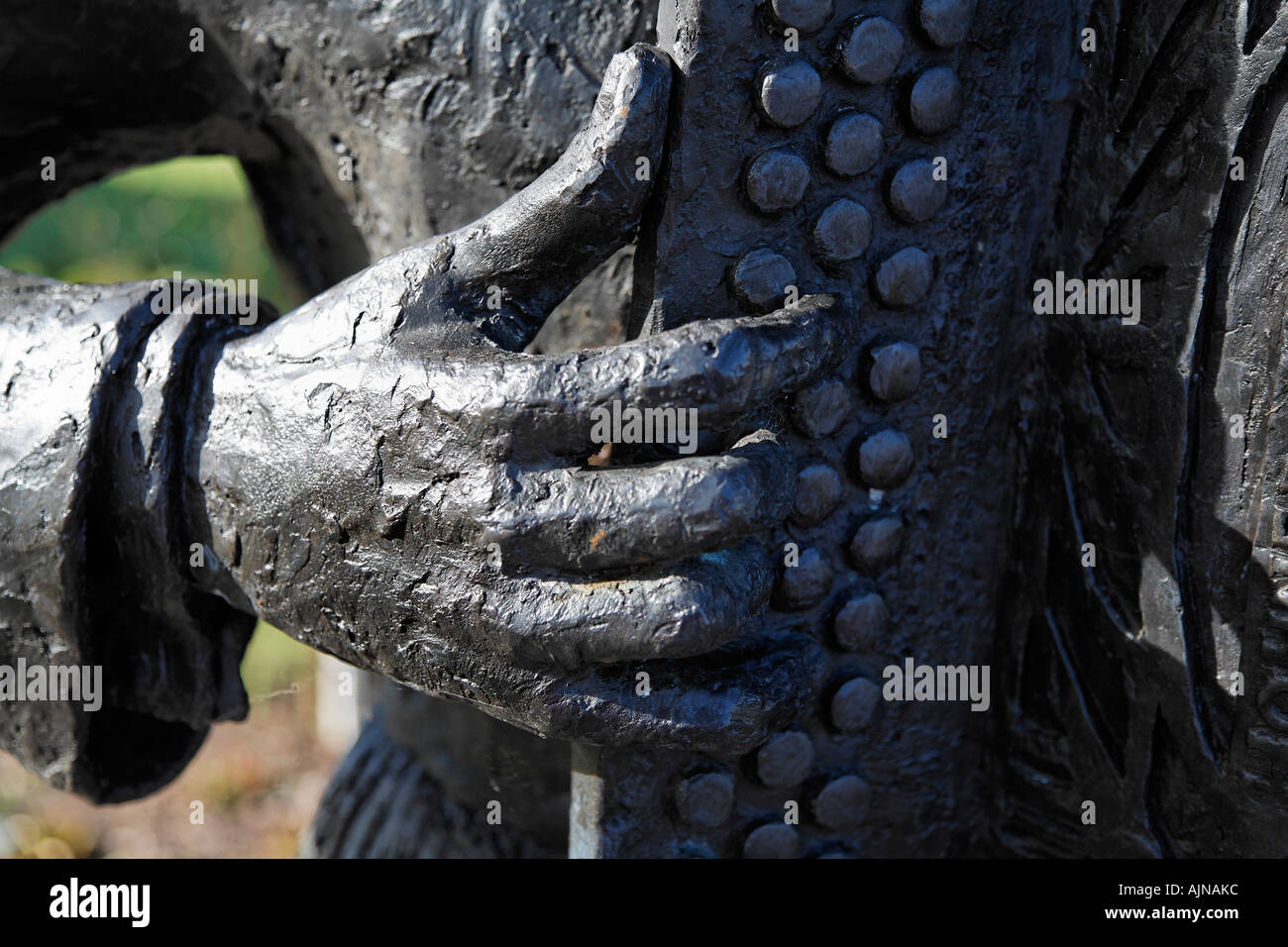 Close up of the hand and accordion keys of the Sir Jimmy Shand ...