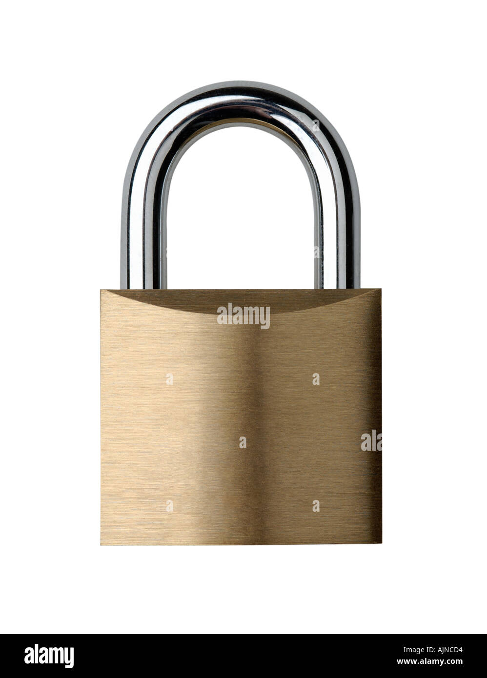 PADLOCK ON WHITE BACKGROUND Stock Photo - Alamy