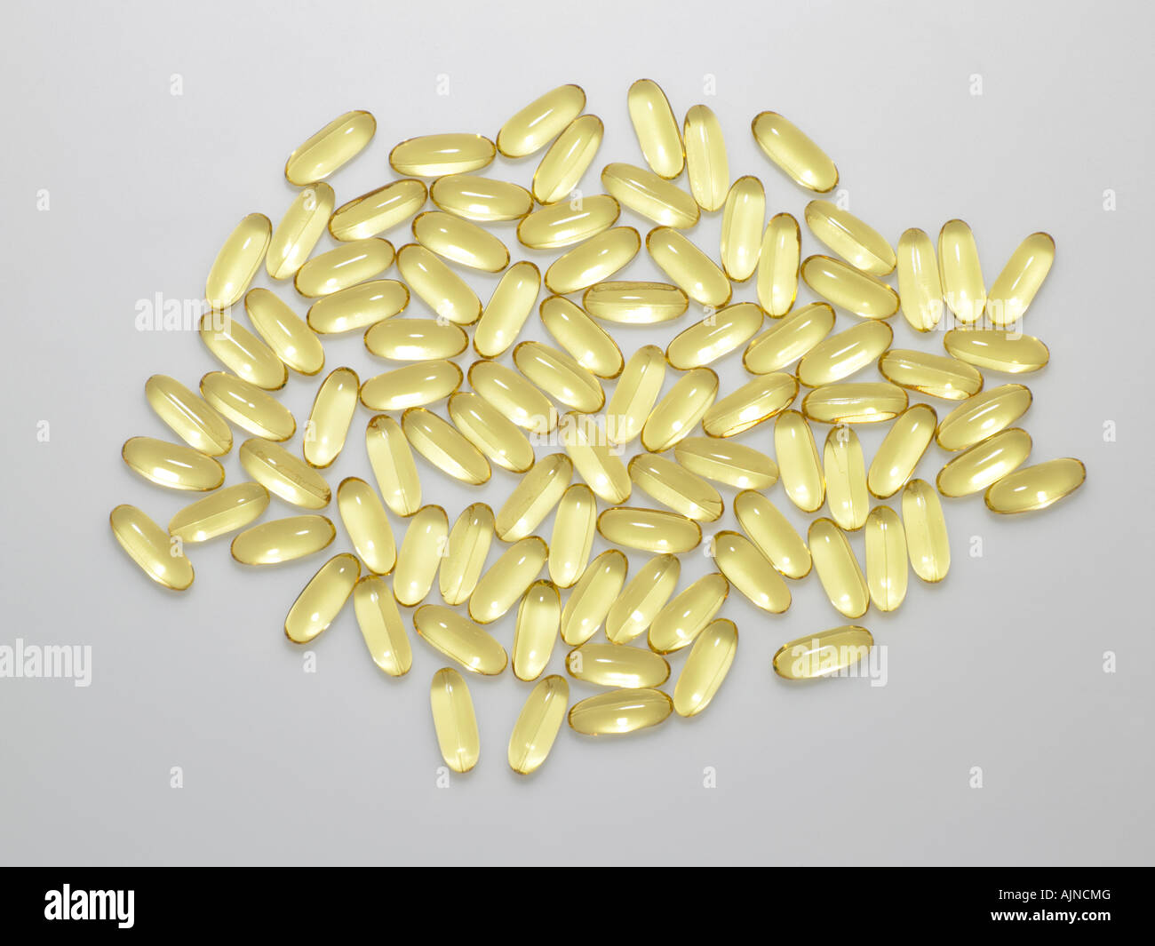 codliver oil capsules Stock Photo - Alamy