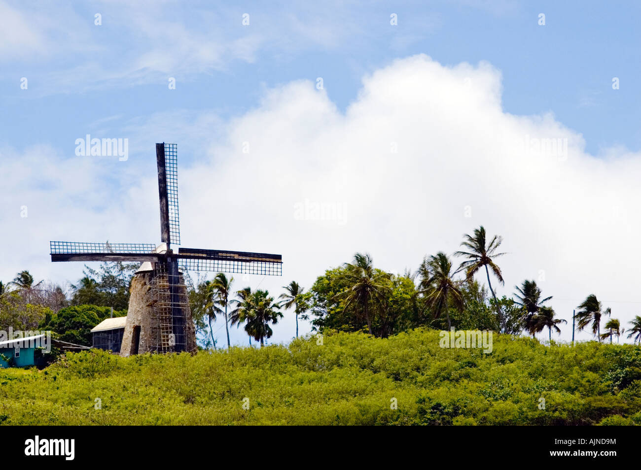 Sugar windmill barbados hi-res stock photography and images - Alamy