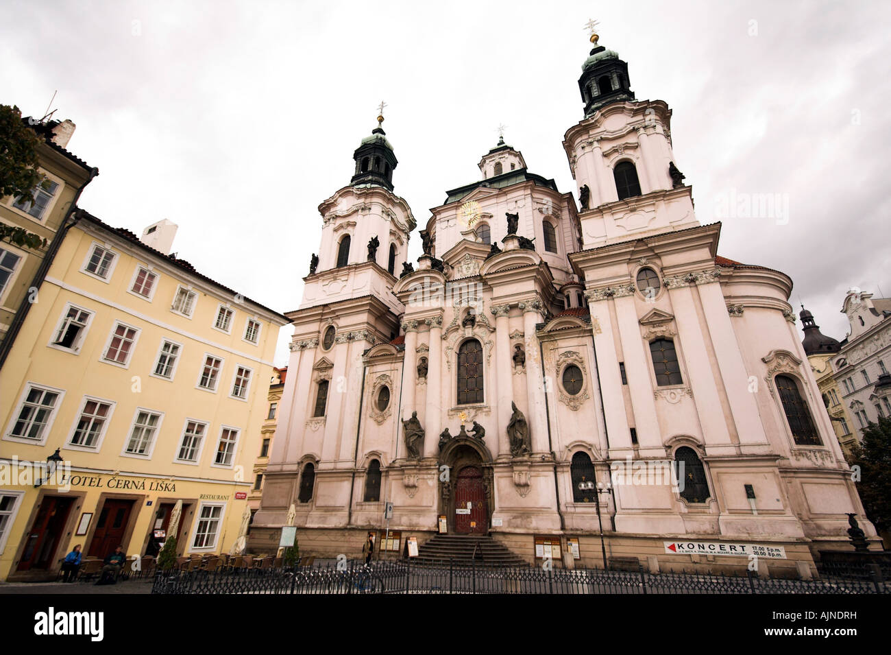 St Nicholas Church, Prague, Czech Republic, Europe Stock Photo - Alamy