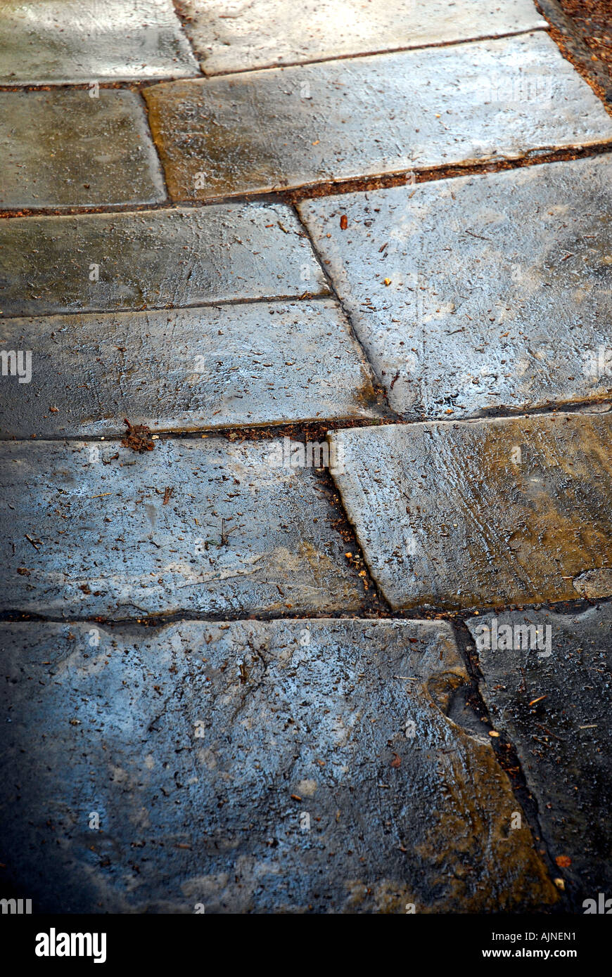 Wet pavement image Stock Photo - Alamy