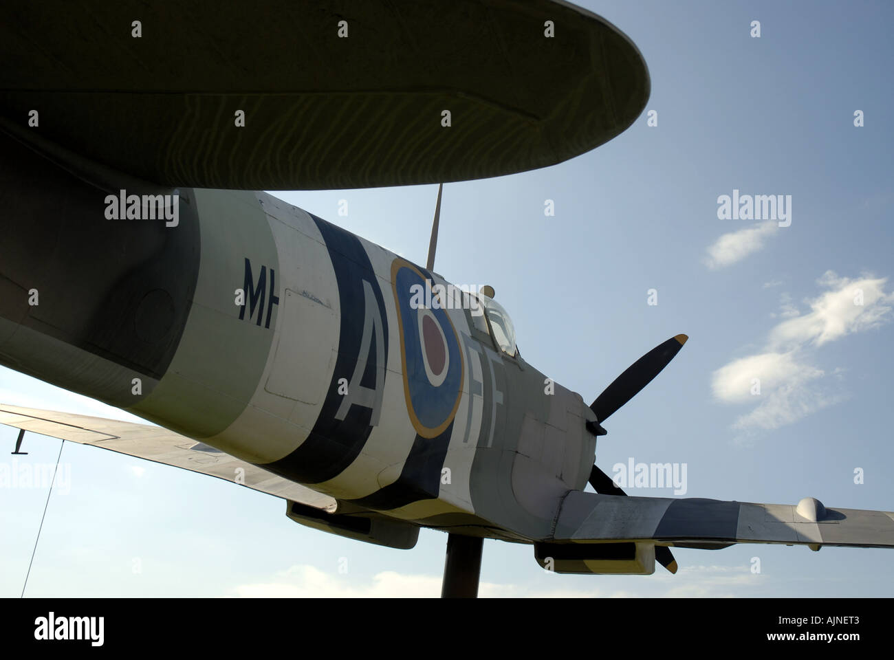 Supermarine spitfire gatekeeper raf museum hi-res stock photography and ...