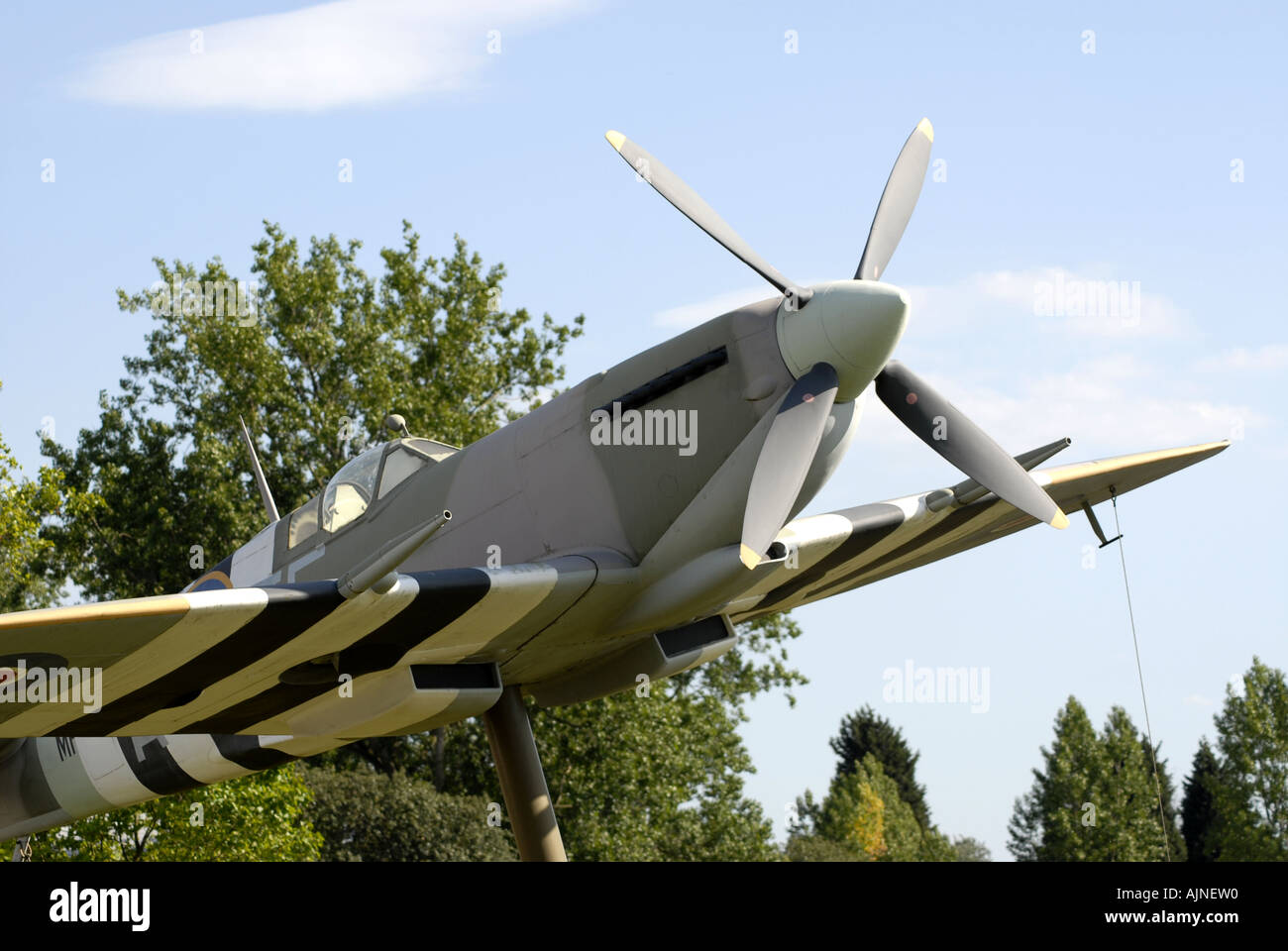 Supermarine spitfire gatekeeper raf museum hi-res stock photography and ...