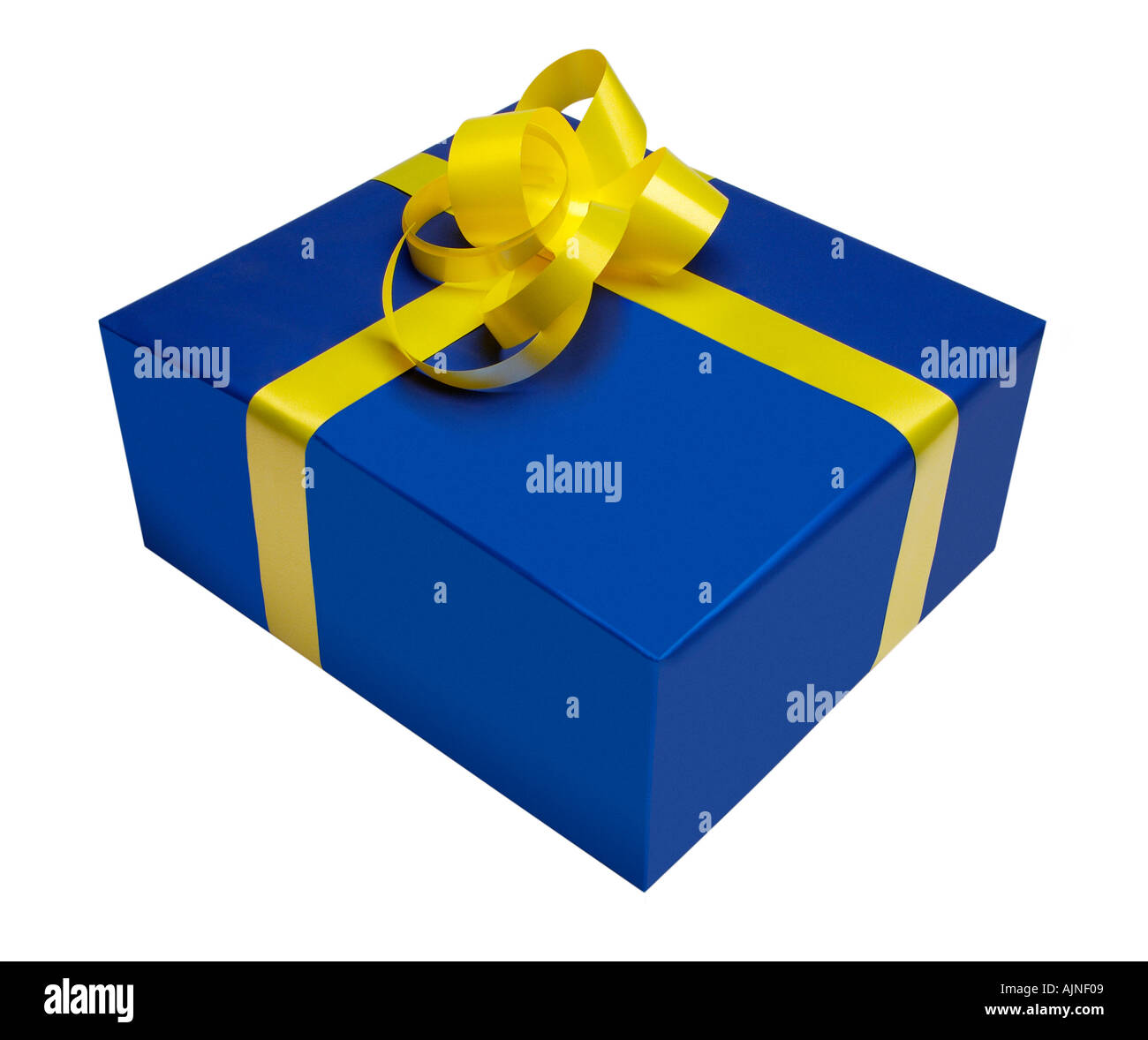 Blue gift wraps hi-res stock photography and images - Alamy