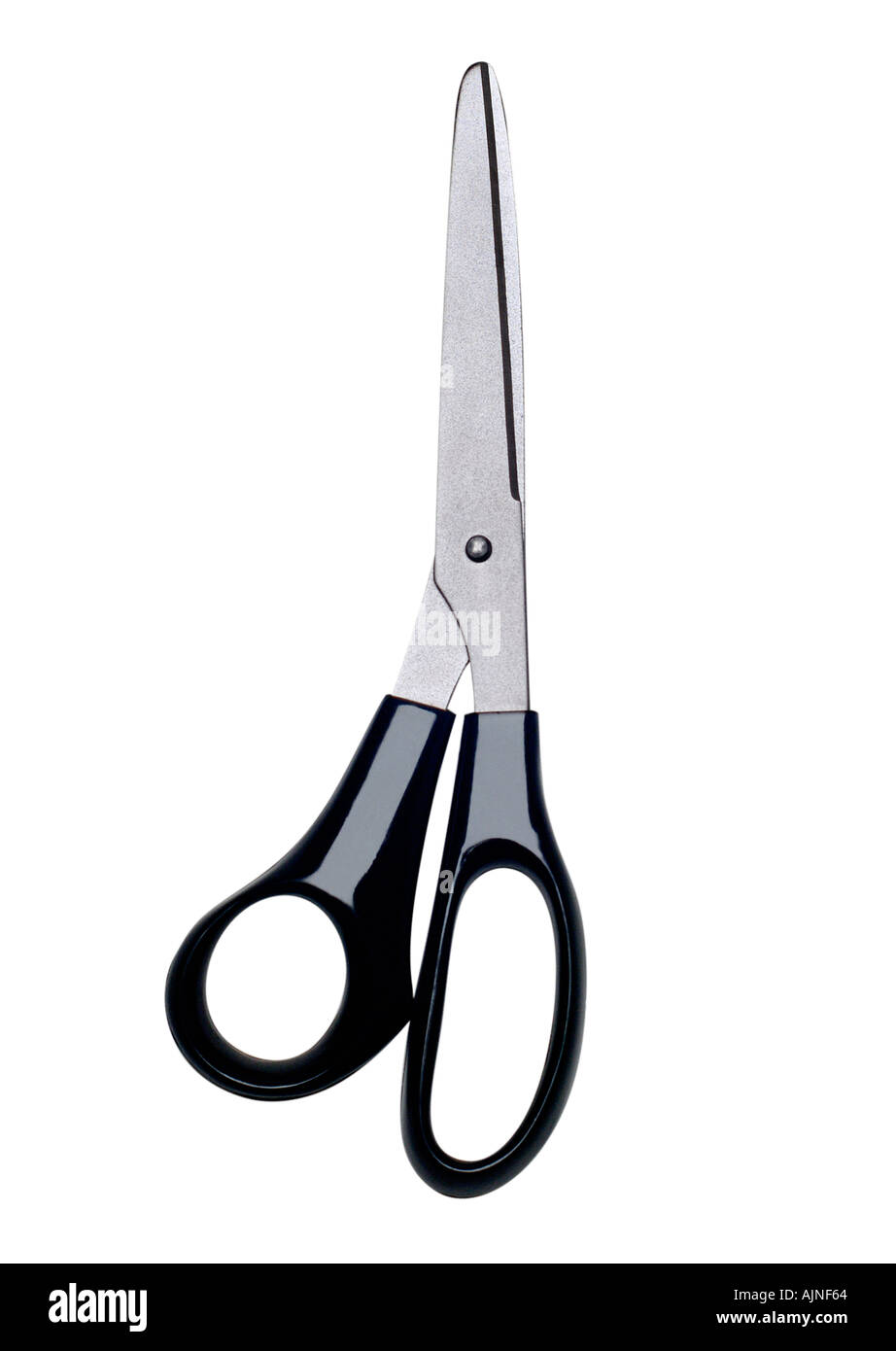 SCISSORS ON WHITE BACKGROUND Stock Photo - Alamy