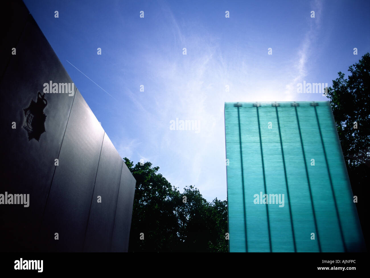 The National Police Memorial in London city England UK Stock Photo - Alamy