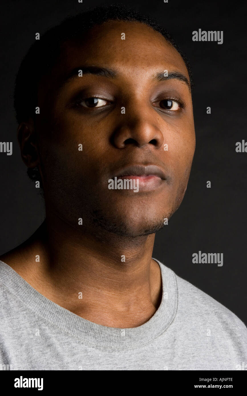 Old man facing camera studio hi-res stock photography and images - Alamy