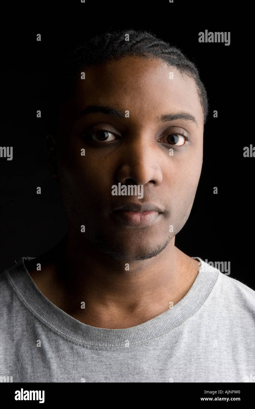 Old man facing camera studio hi-res stock photography and images - Alamy