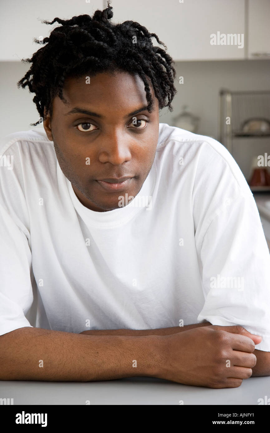 Portrait of a young man Stock Photo - Alamy