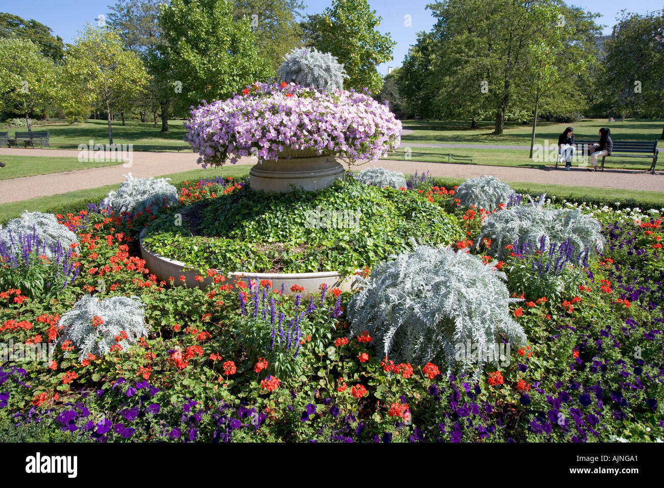 Regents Park Gardens & BT Tower London UK Stock Photo - Alamy