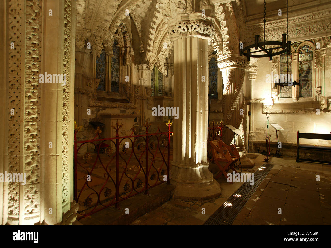 The Prince's Pillar, also known as the Apprentice Pillar, Rosslyn ...