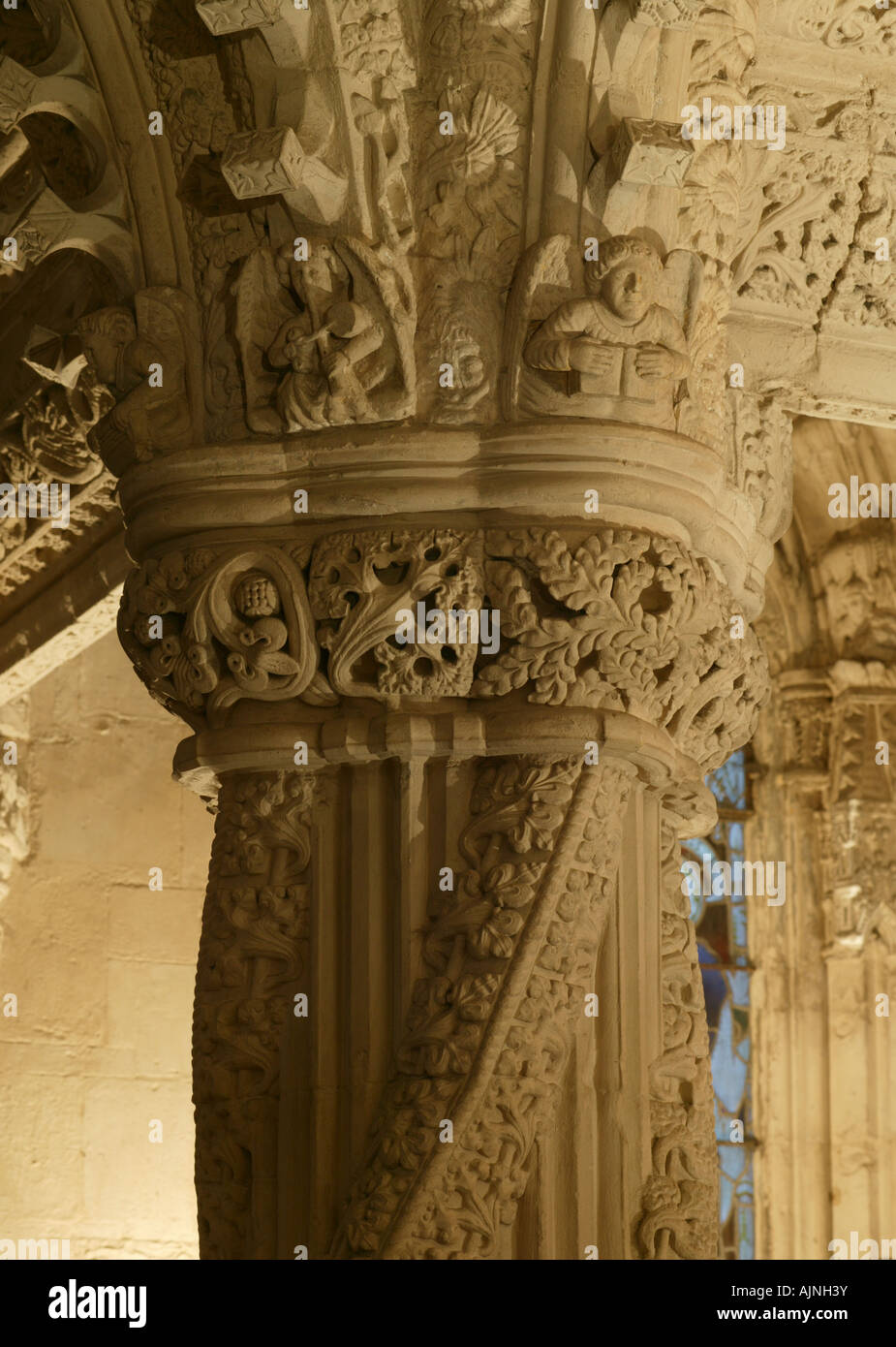 The Prince's Pillar, also known as the Apprentice Pillar, Rosslyn ...