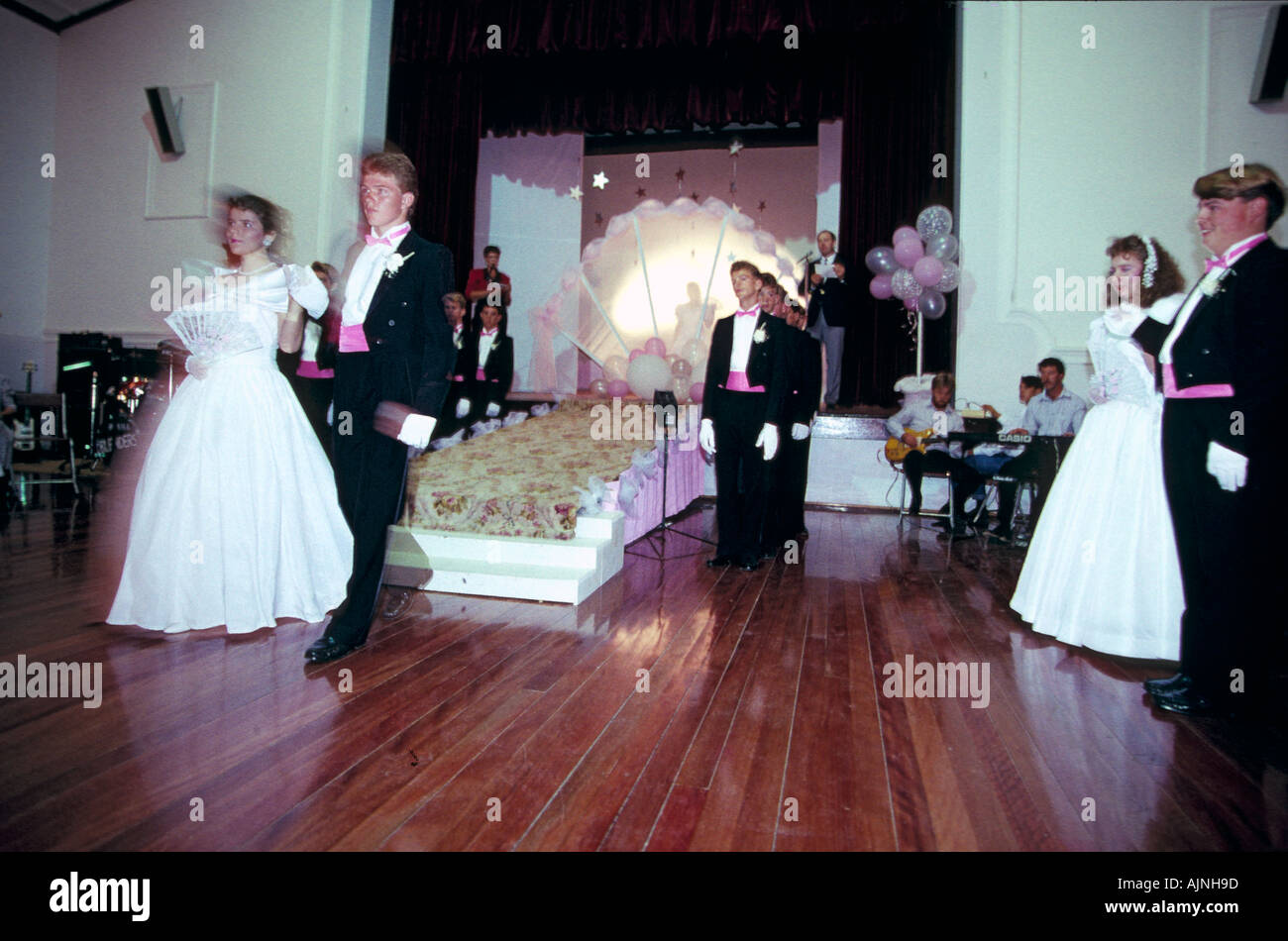 Debutante Ball, rural Australia Stock Photo - Alamy