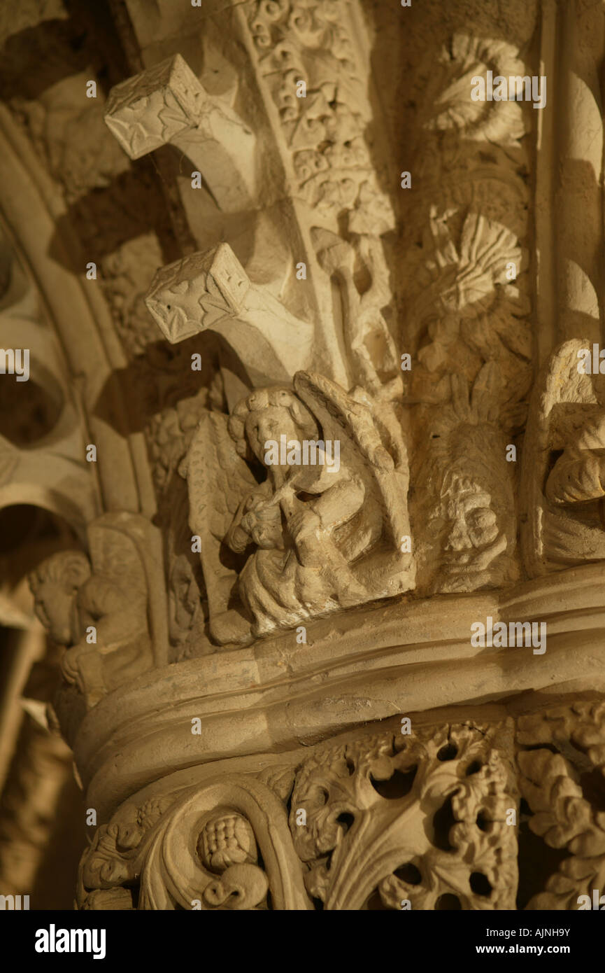 The Prince's Pillar, also known as the Apprentice Pillar, Rosslyn ...