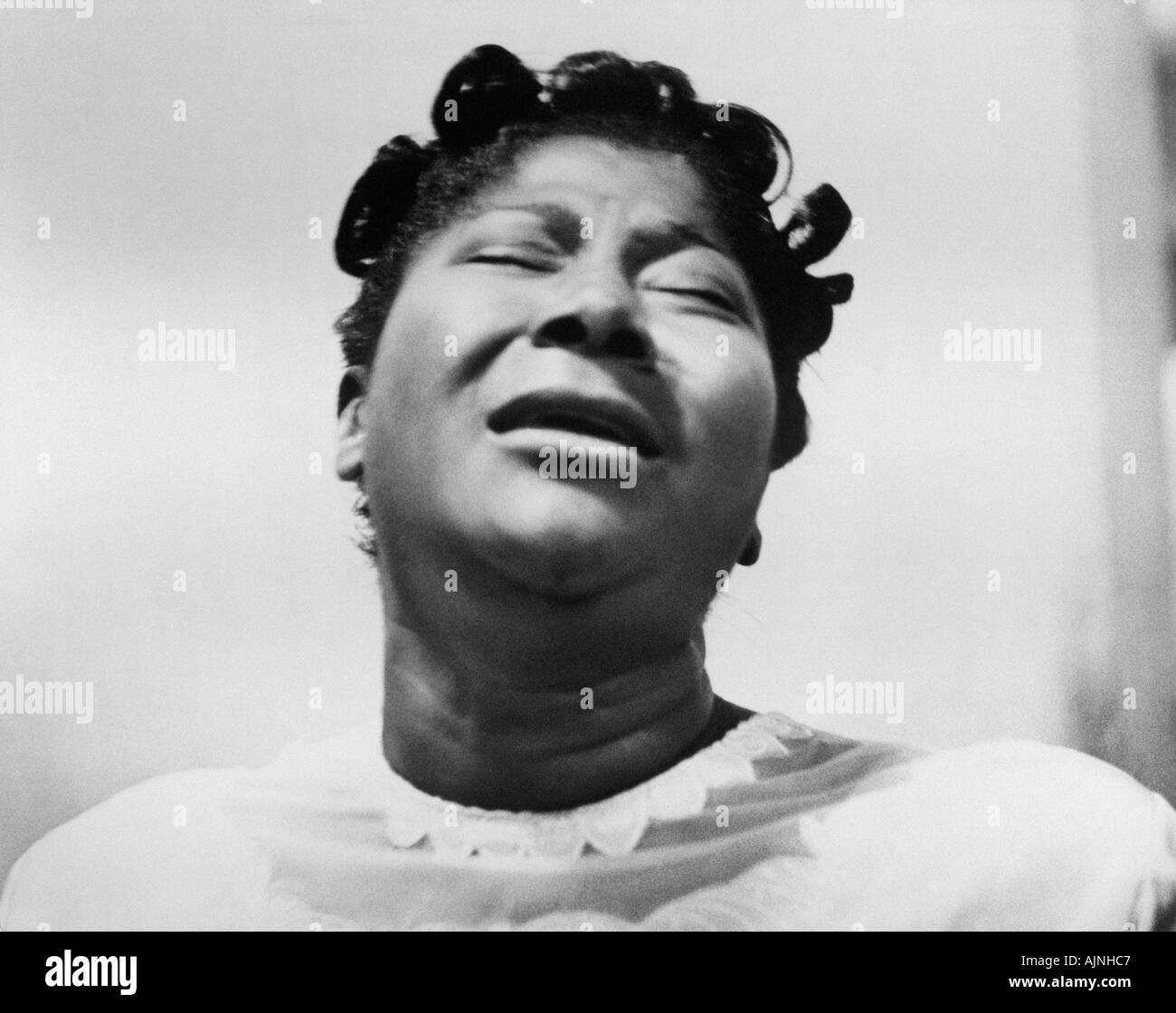 MAHALIA JACKSON Gospel singer born New Orleans October 26 1912 Died ...