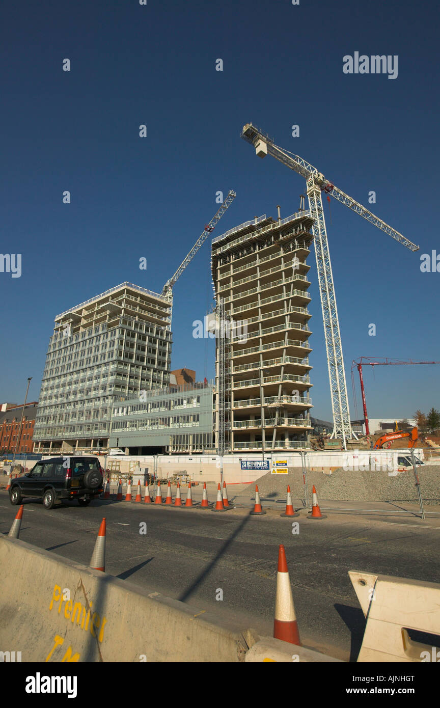 building work in liverpool city centre 2008 Stock Photo - Alamy