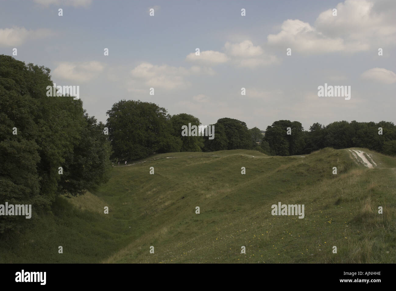 Uk ditch rampart hi-res stock photography and images - Alamy